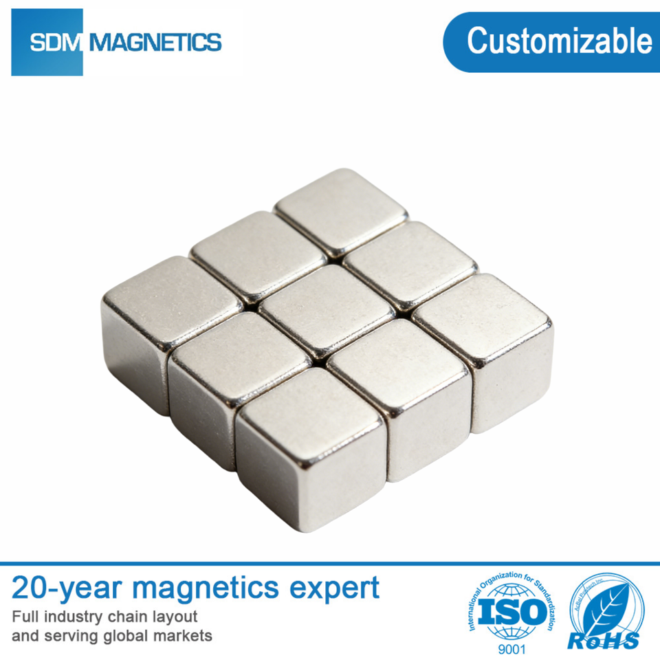 SDM N52 NdFeB Neodymium Block & Arc Shape Industrial Magnet with High ...