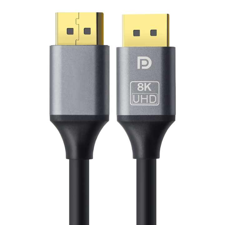 8k 4k Dp 1.4 Cable High Speed Displayport Cable Gold-plated Nylon ...