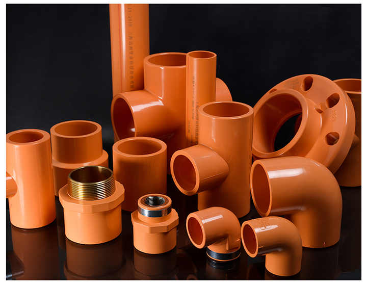 CPVC Fire Pipe Sprinkler & Extinguishing Fittings with PVC-C Cap ...