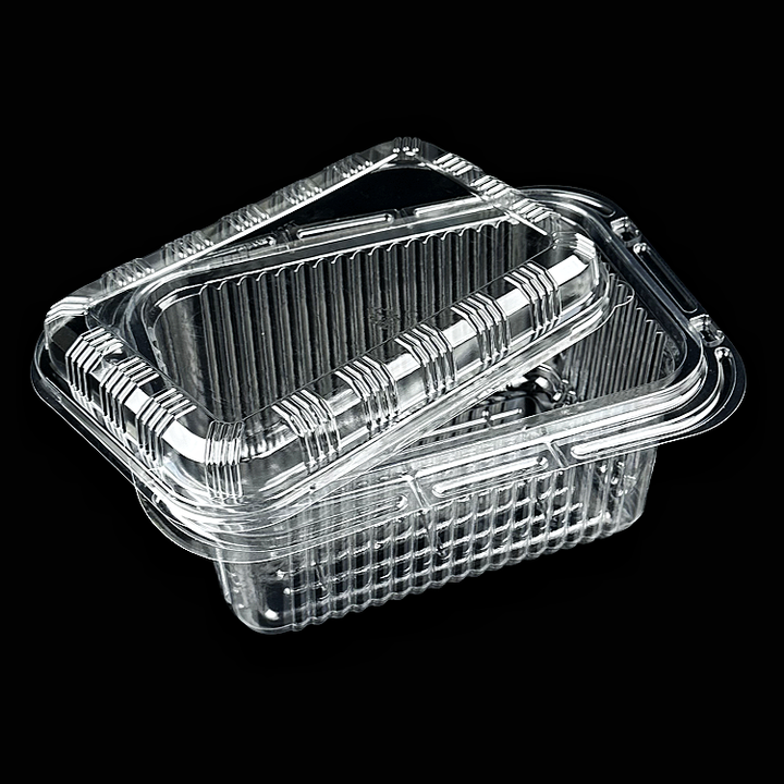 Reusable High-capacity Plastic Boxes Clear Food Packaging Containers ...
