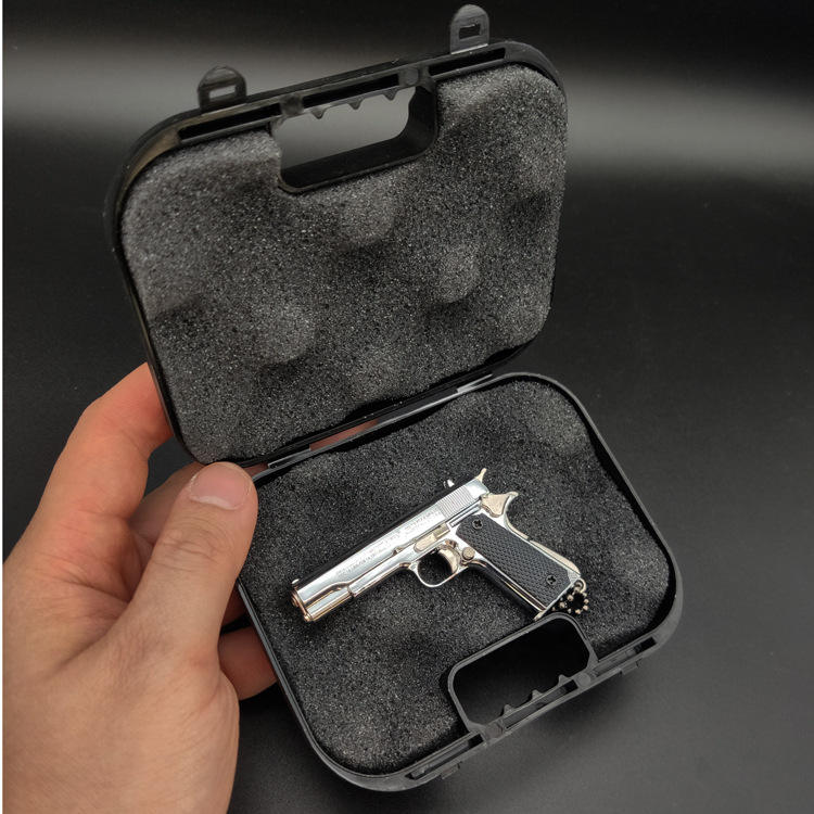 Real PUBG Toy Gun Kids Game 1:3 Pistol Model Mini 1911