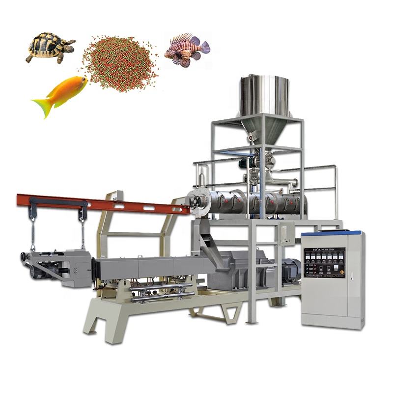 High-Efficiency Universal Aquaculture Feed Line - Fish Pellet Feed Twin ...