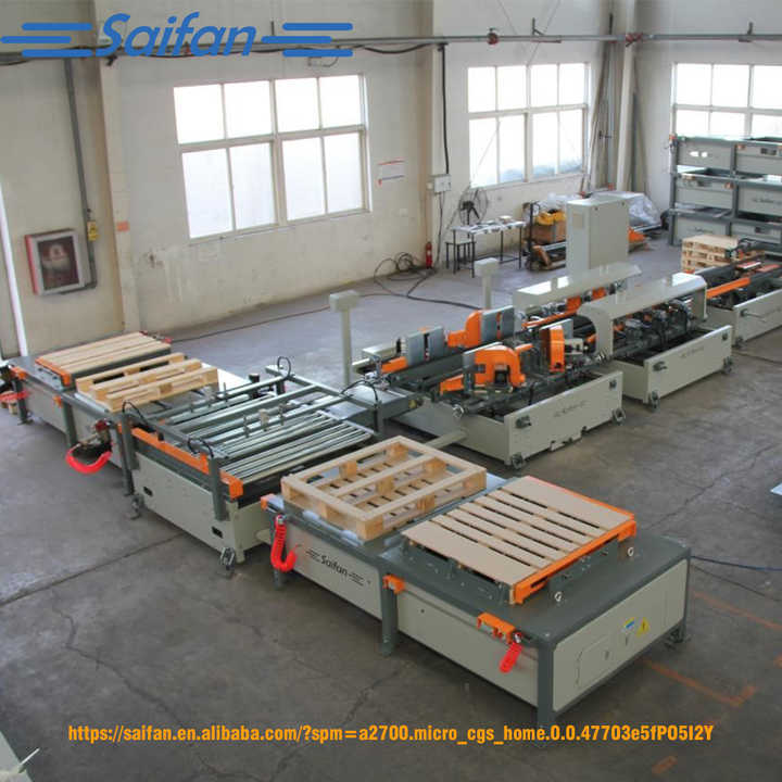 Saifan 6.5kw Engine & Motor Powered Wooden Pallet Nailing Machine ...