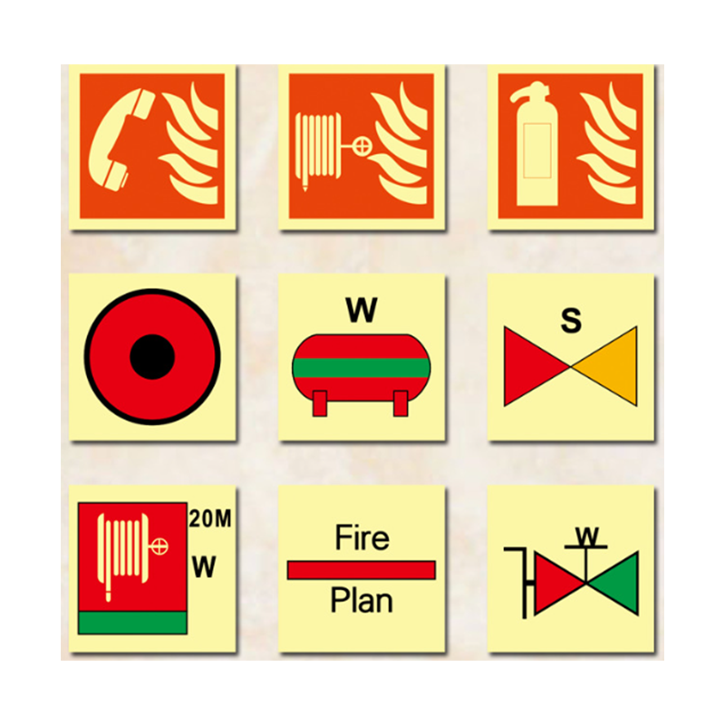 Marine IMO Symbol Safety Signs - Customizable Fluorescent Safety Signs ...
