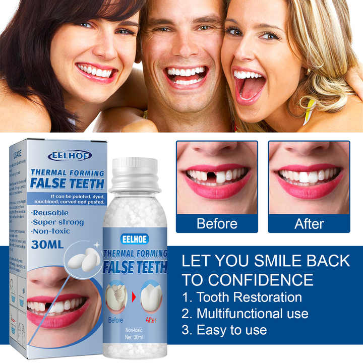 Private Label Temporary Tooth Gaps Repair Glue - DIY Dentures