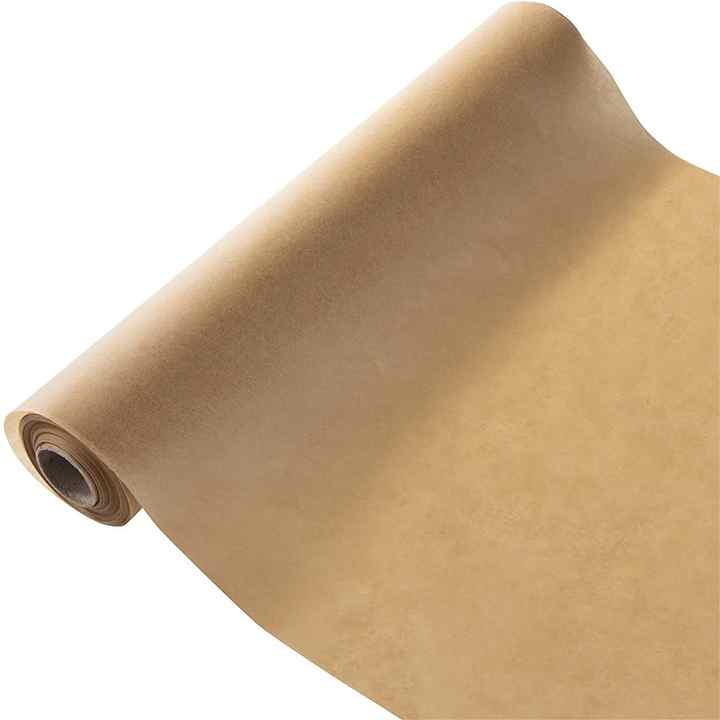 Wholesale Food Grade Kraft Brown Silicone Paper Roll