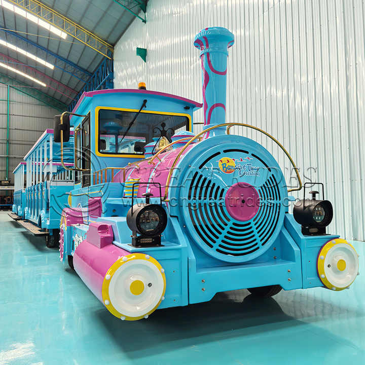 58 Seats Diesel Outdoor Public Playground Backyard Kids Locomotive ...