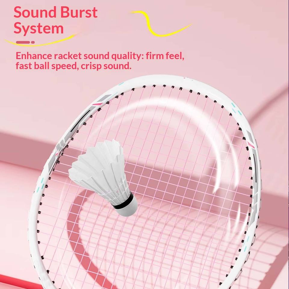 30 Years Source Factory Badminton Racket Customized Single Shot Full ...