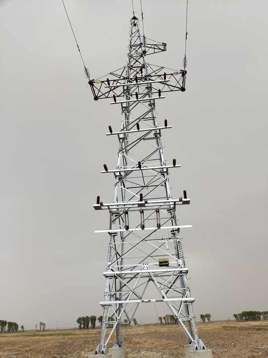 Manufacturer Supply 220kv Power Tower Steel Structure Iron Transmission ...