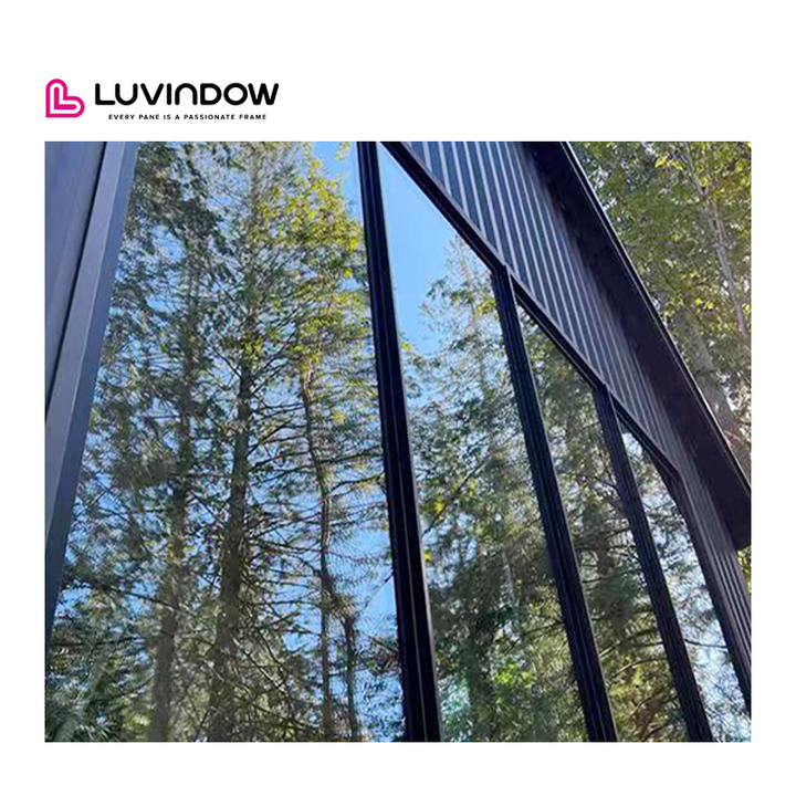 Aluminum Alloy Frame Large Glass Windows - Sound Proof