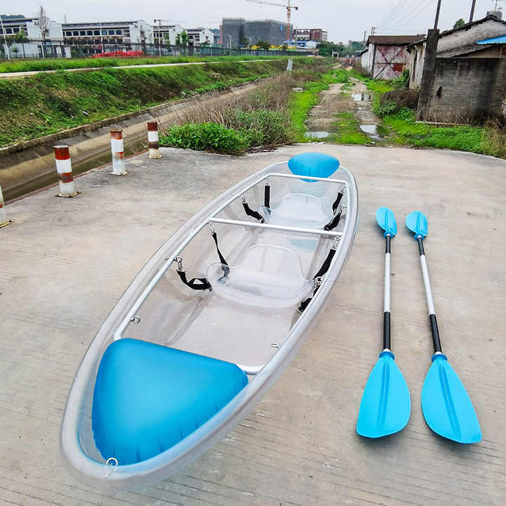 Lagos Ríos Kayaks portátiles Turista PC Fondo de vidrio acrílico ...
