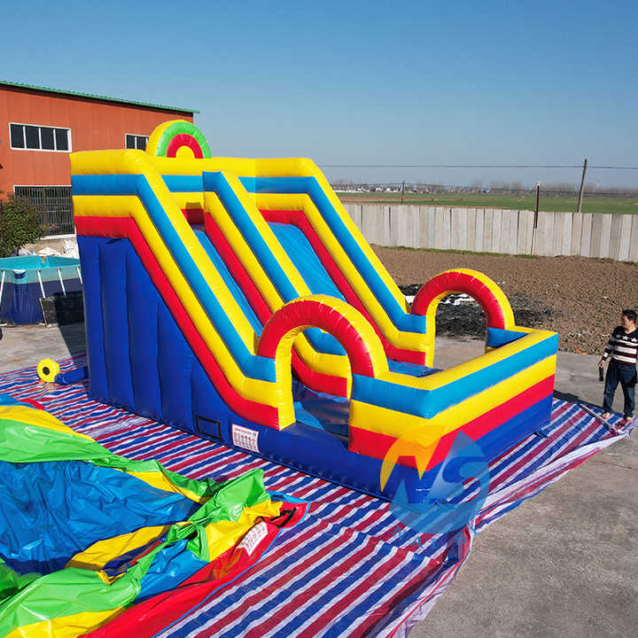 Commercial Popular Pirate Ship Theme Adventure Island Slide Inflatable ...