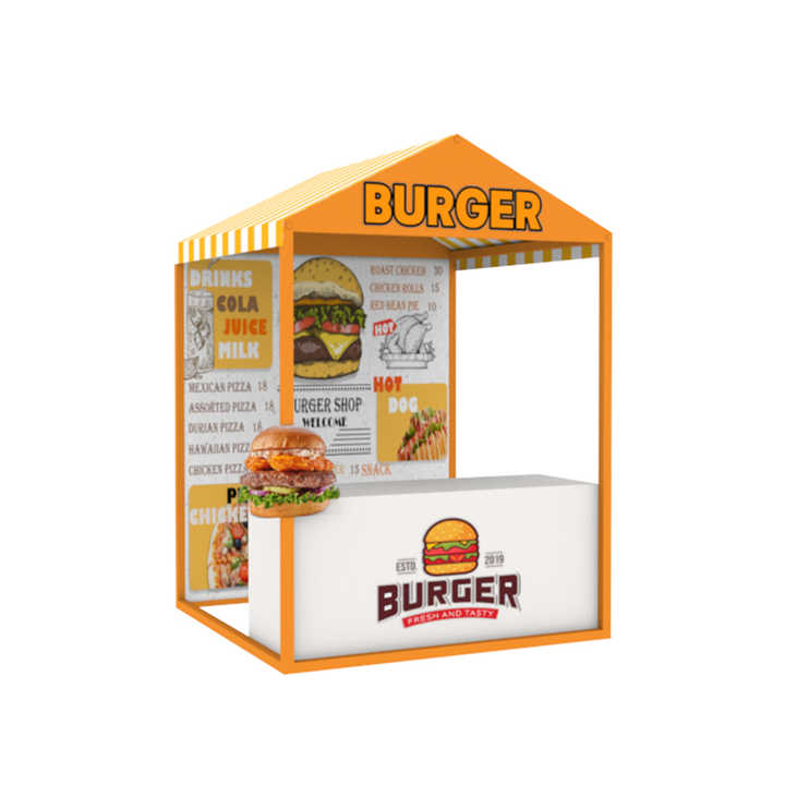 2x2 outdoor Waterproof Sunshade iron craft show market stall shelf ...