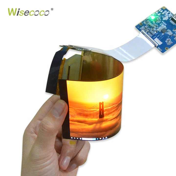 6 Inch Flexible OLED Display - High Resolution & Bending