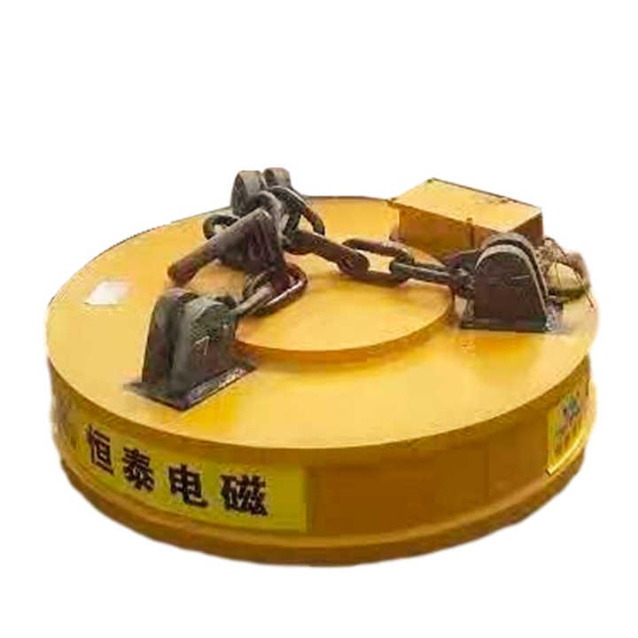 Heavy-Duty Cast Iron Scrap Loading Magnet New Condition Efficient ...