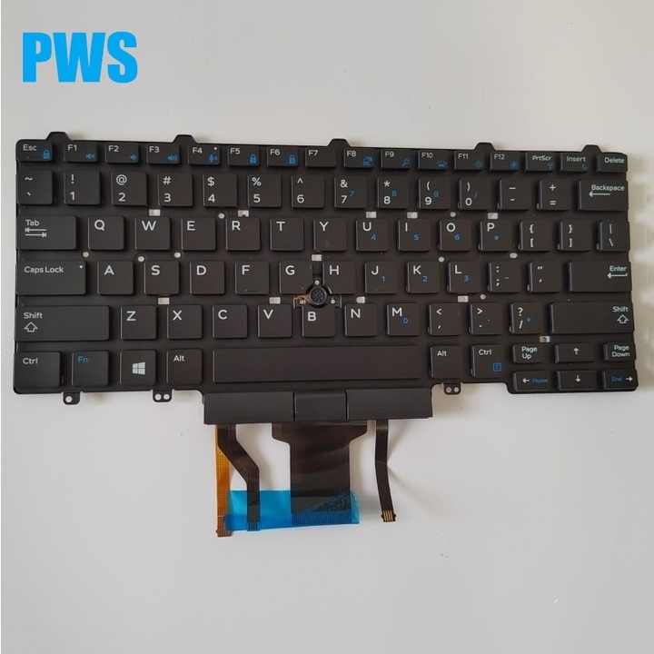 Laptop Keyboard With Backlight for DL Latitude E5450 E5470 E5480 E7450 ...
