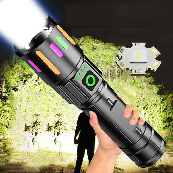Aeternam High Power Rechargeable LED Torch - 50000 Hours