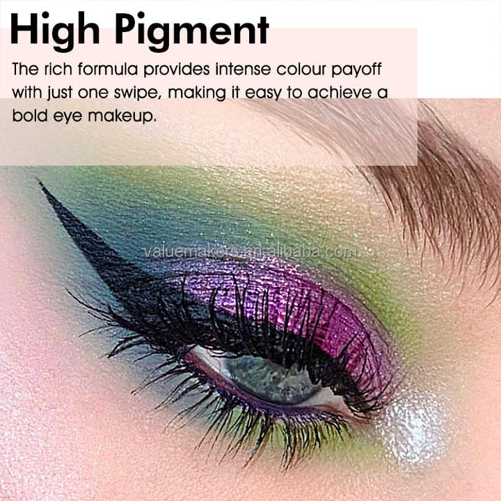 Custom DIY Eyeshadow Palette - Loose Red Glitter Pigment