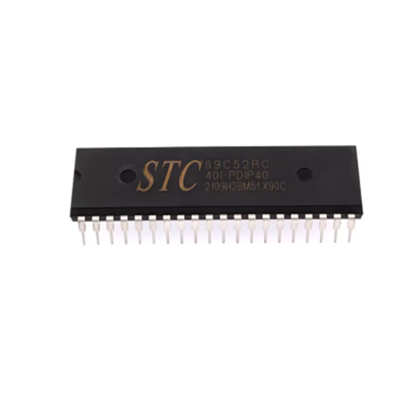 51 Single-chip Microcontroller STC89C52RC-40I-P DIP40 89C51 Integrated ...