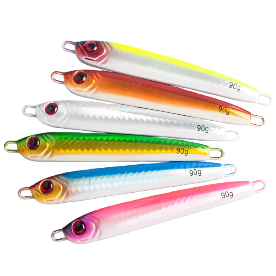 SNEDA Slow Pitch Jigs New Metal Jig for Boat Fishing Catches Sea Bass ...