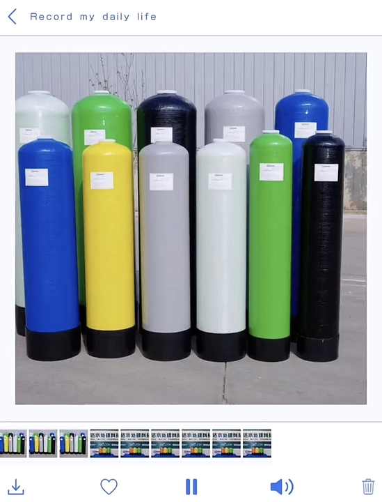 FRP Tank 844 948 1054 1252 1354 Water Treatment FRP Water Filter Tank ...