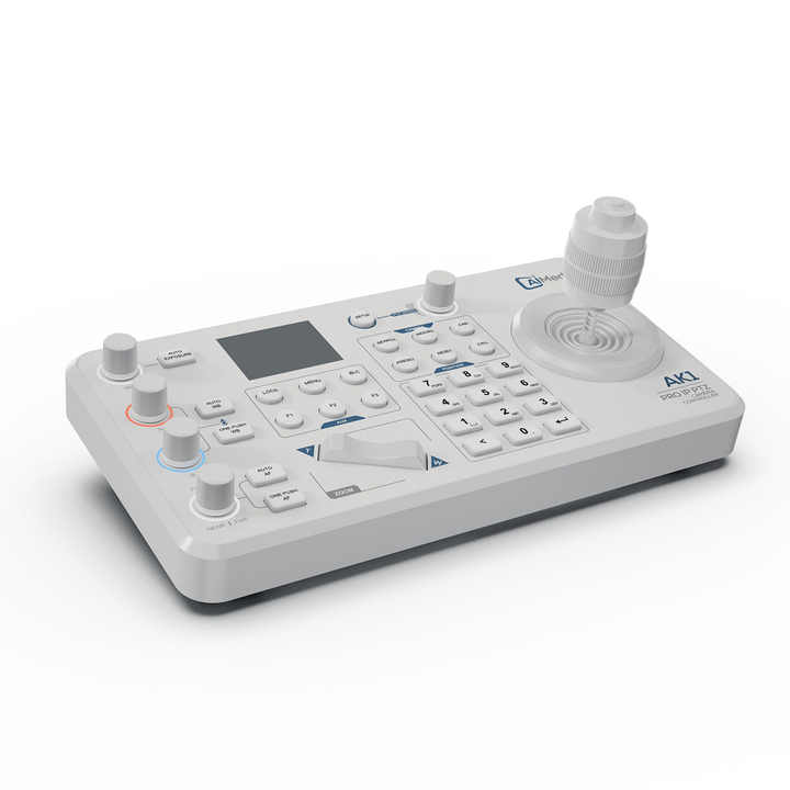 AIMEDIK High Speed Professional IP & Serial POE PTZ Camera Joystick ...