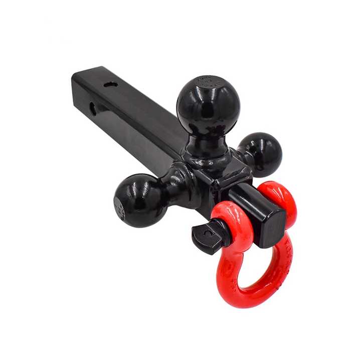 YH3086 Three-Ball Trailer Hitch Device 360 Degree Rotation Modified Car ...