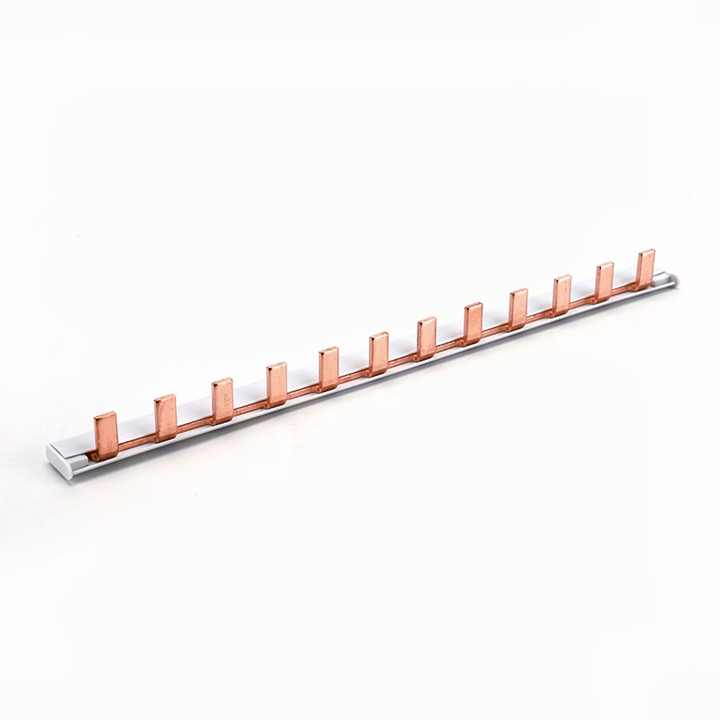C45 Air Switch Connection 1P100A Red Copper Comb Busbar Pin Type ...