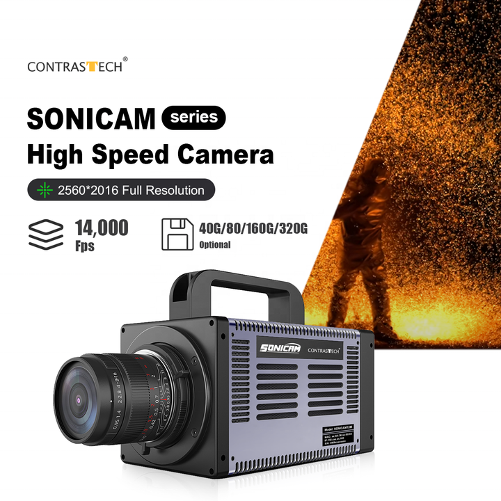 Ispeedy 2048x1024 High-Speed Camera - 14000fps Indoor Use