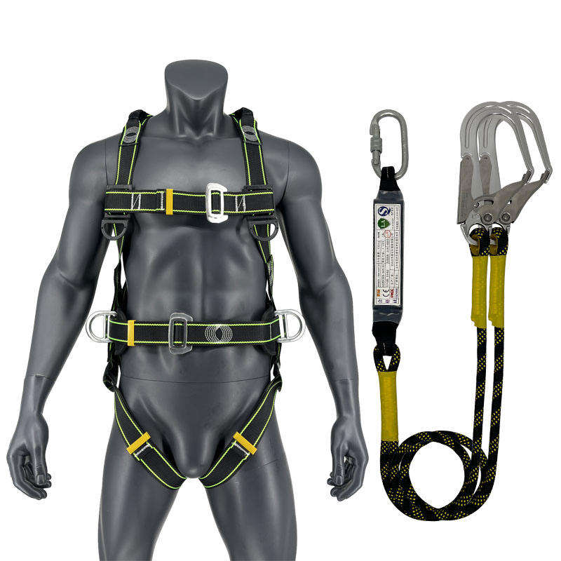 Lanyard Fall Protection Life Security 5 Point Adjustment Dorsal D-ring ...