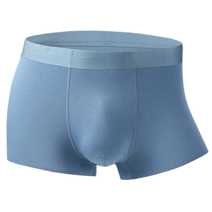 New modal seamless men solid color underwear printed men's underwear in ...