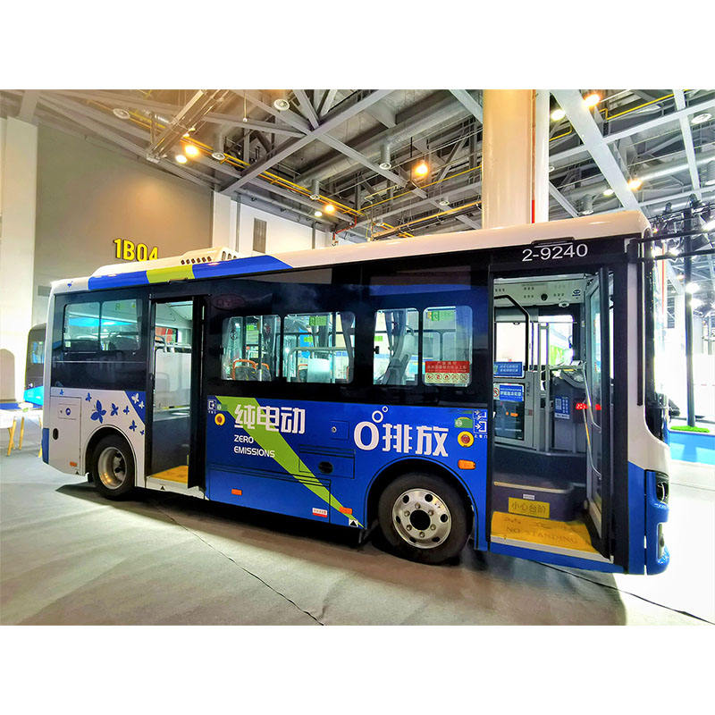BYD B6 Solar Electric Bus Automatic Transmission Left Hand Drive High ...