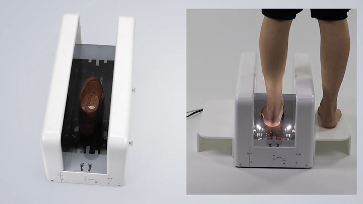 Vismach XPOD-HD Foot Scanner - Customized Orthotic Insoles