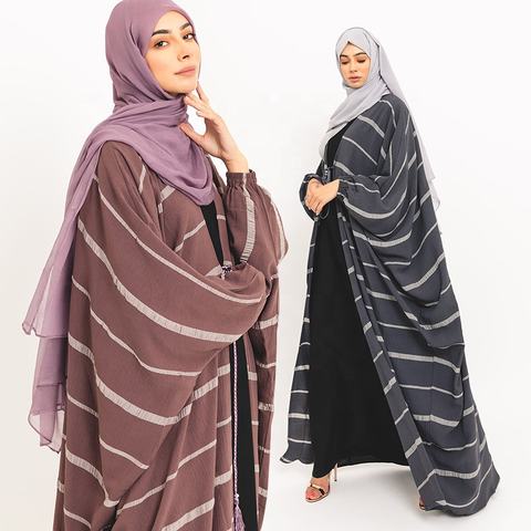 Open abaya, Open abaya direct from Xingguo Xinrong Garments Co., Ltd. in CN