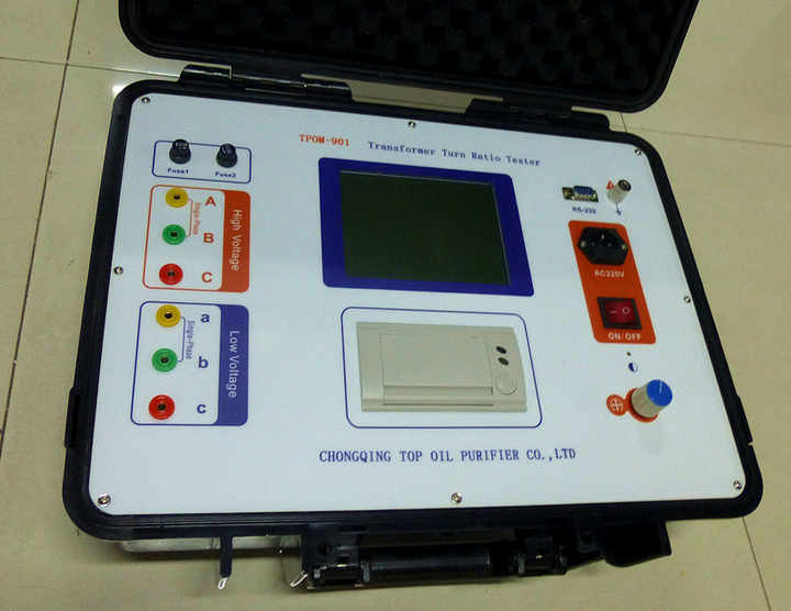Portable Transformer Turn Ration Tester/CT PT Voltage Ratio, Vector ...