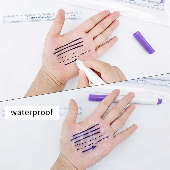 KHY Customized Hospital Medical Fine Tip Surgical Skin Marker