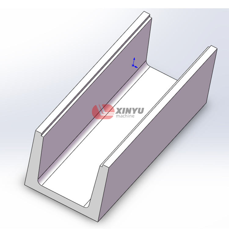 Precast Concrete U Drain Molds - Durable & Customizable
