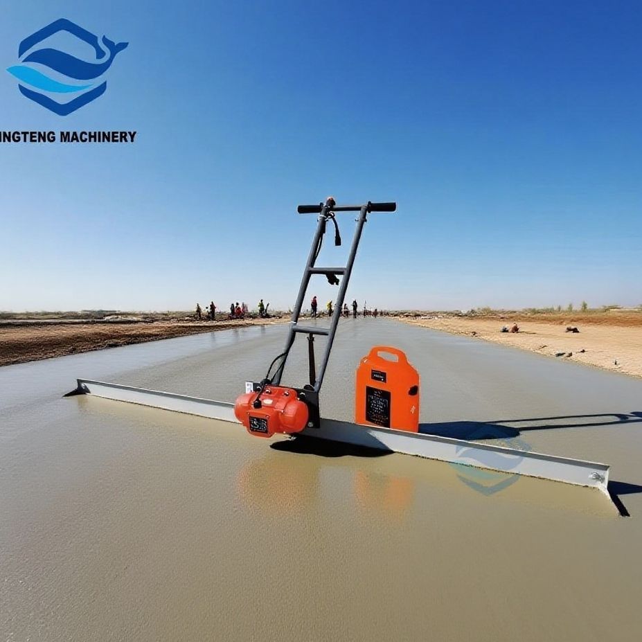Concrete Laser Screed Machine Roller Screed Leveling Machine with ...
