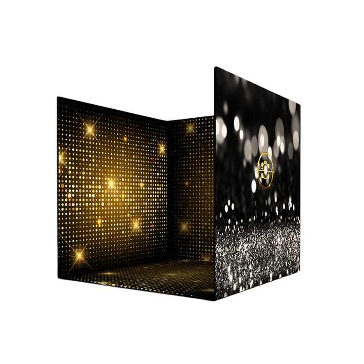 Photo Booth Enclosure Backdrop Stand Cube Photo Booth Background Green ...