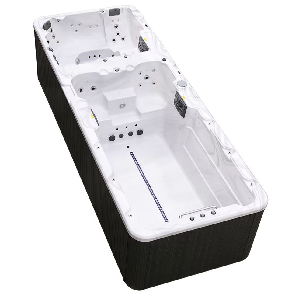 6-7 Person Outdoor Acrylic Spa Pool with Endless Whirlpools