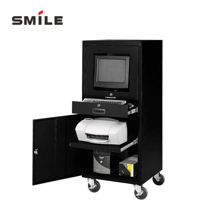 CHNSMILE OEM Customized Metal Vertical Computer Cabinets Movable ...