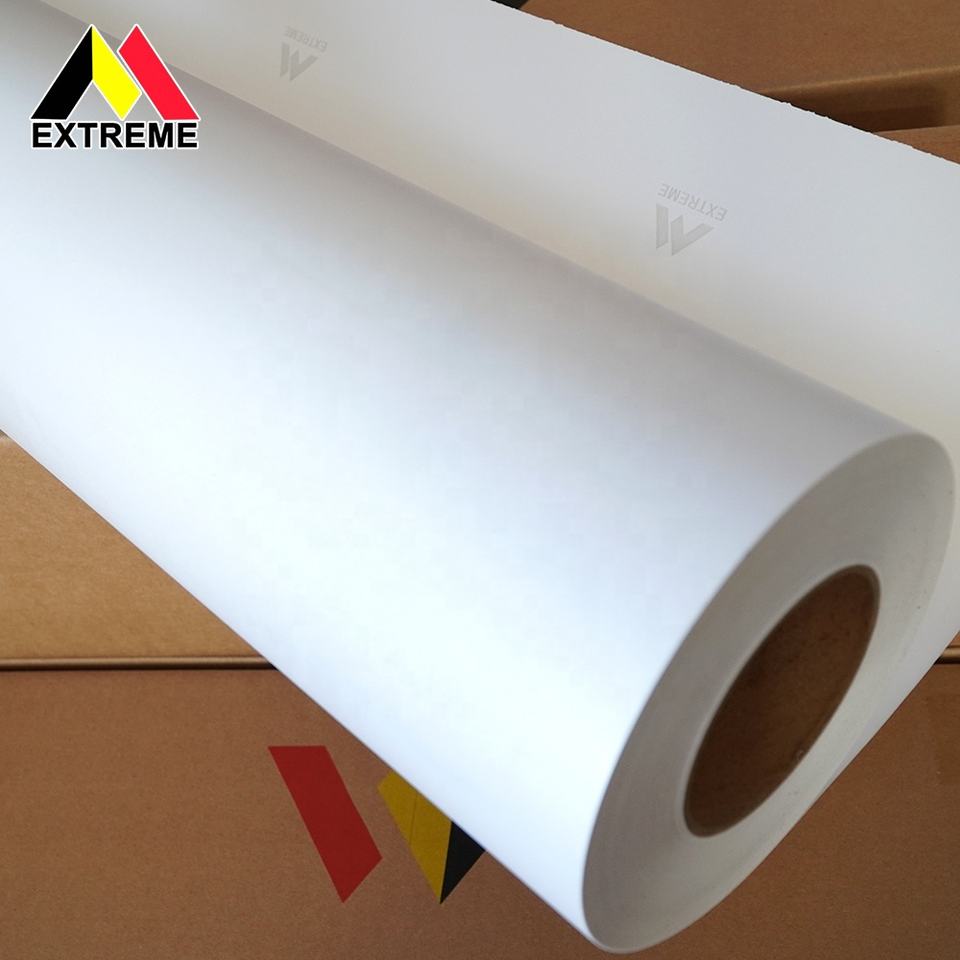 High Quality Self Adhesive White PVC Vinyl Sticker Material Roll ...