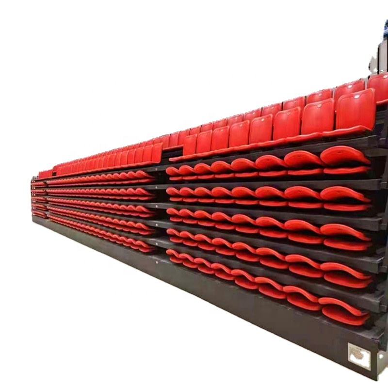 Safe and Stable Retractable Grandstand Telescopic Stands With Anti Slip ...