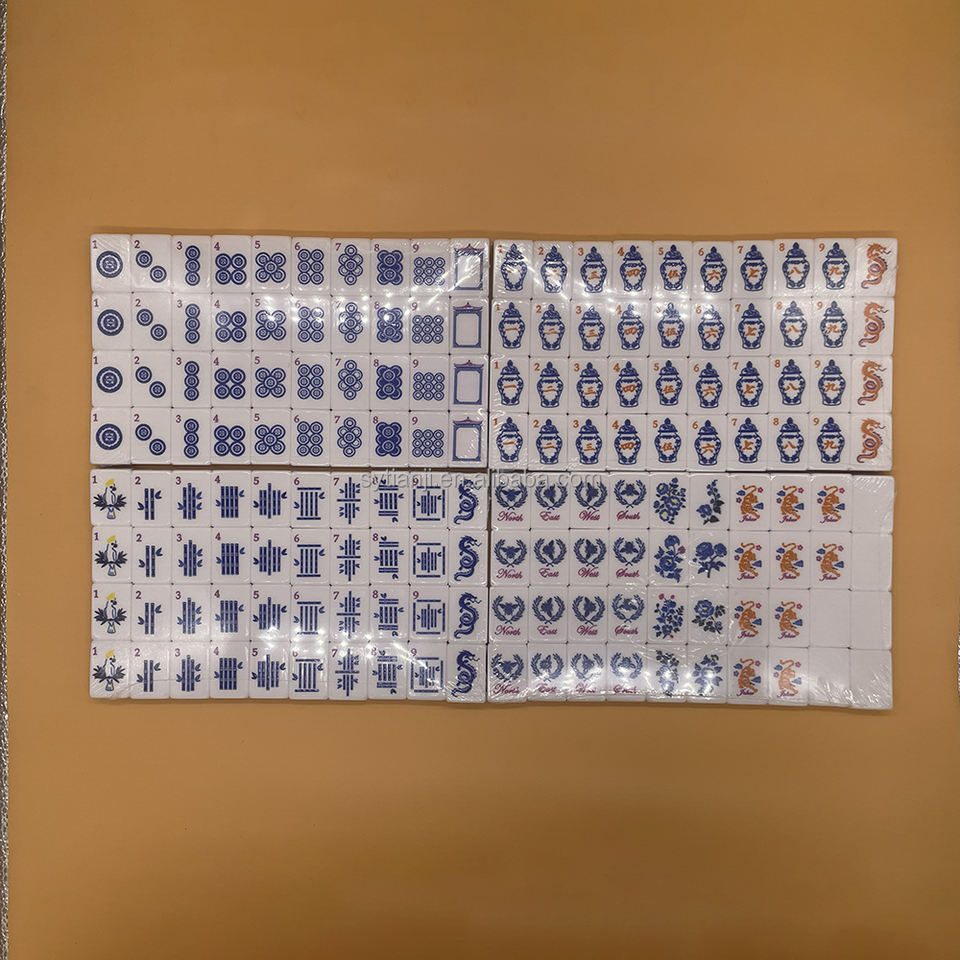 Anti Fading the Masters Mahjong Tiles Amerian Etched Durable Acrylic 2 ...