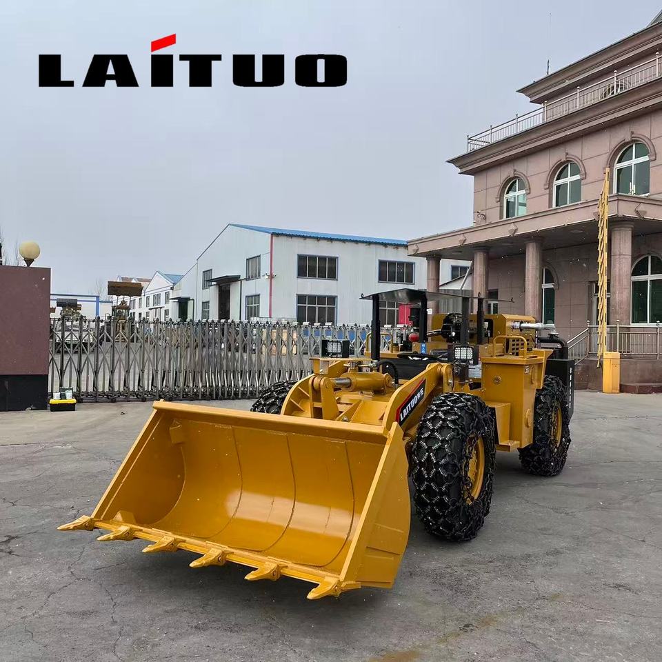 Laituo Diesel-Powered Underground Mining Loader with Front Wheel ...
