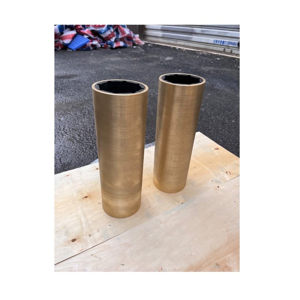 Marine Cutlass Bearing Brass Shell Water Lubricated Rubber Bearing for ...