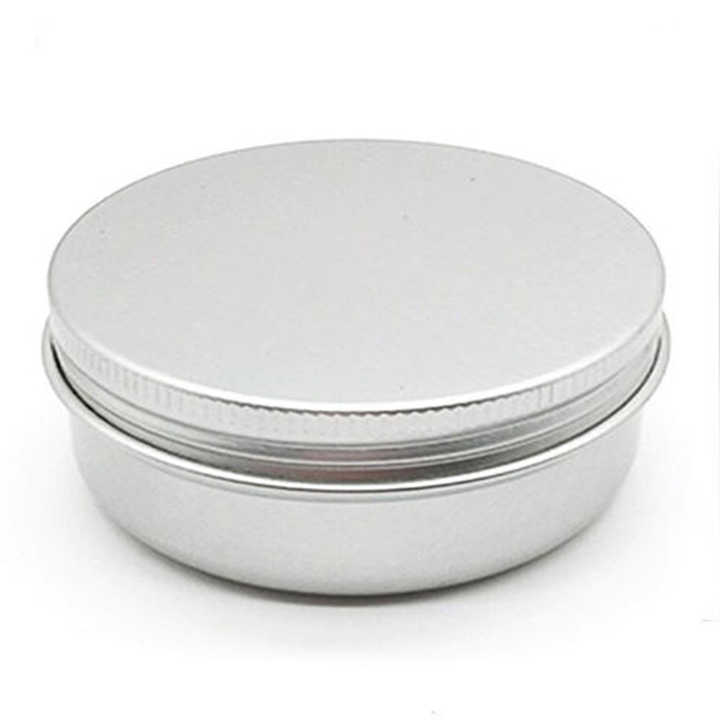 Customize Empty Round Cans with Easy Open Lids - Aluminum
