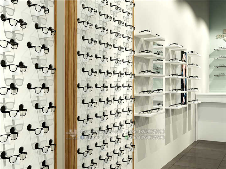 Luxury Optical Shop Interior Design - Customized Furniture