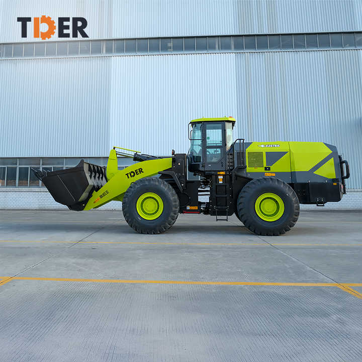 TDER new electric loader 7t 7 t 7ton 7 ton electric wheel loader 7000kg ...