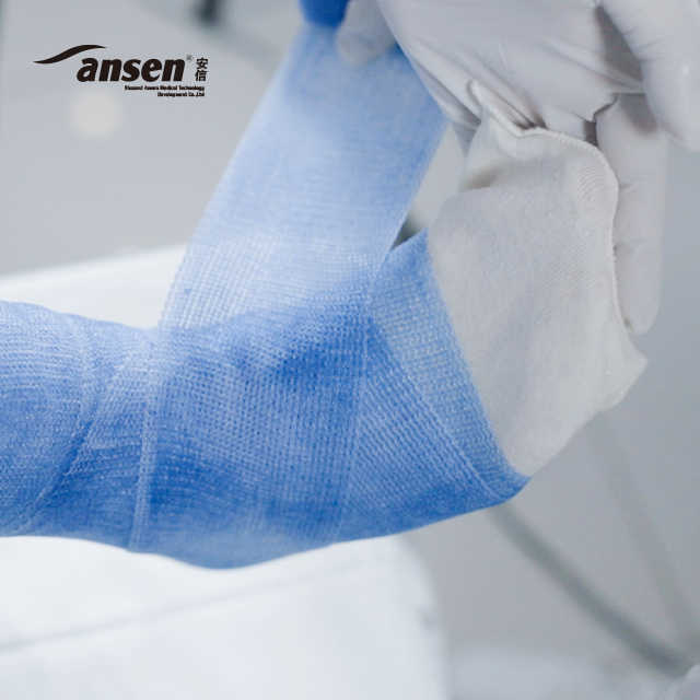POP Bandage Bone Fracture Fiber Cast Tape Polyester Fiberglass Casting Tape